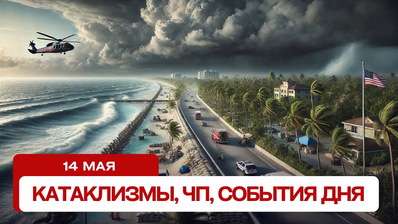 Катаклизмы за день 14.05.2025. Новости, ЧП, события дня