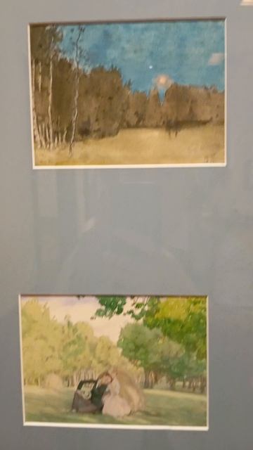 Константин Сомов. Акварели.