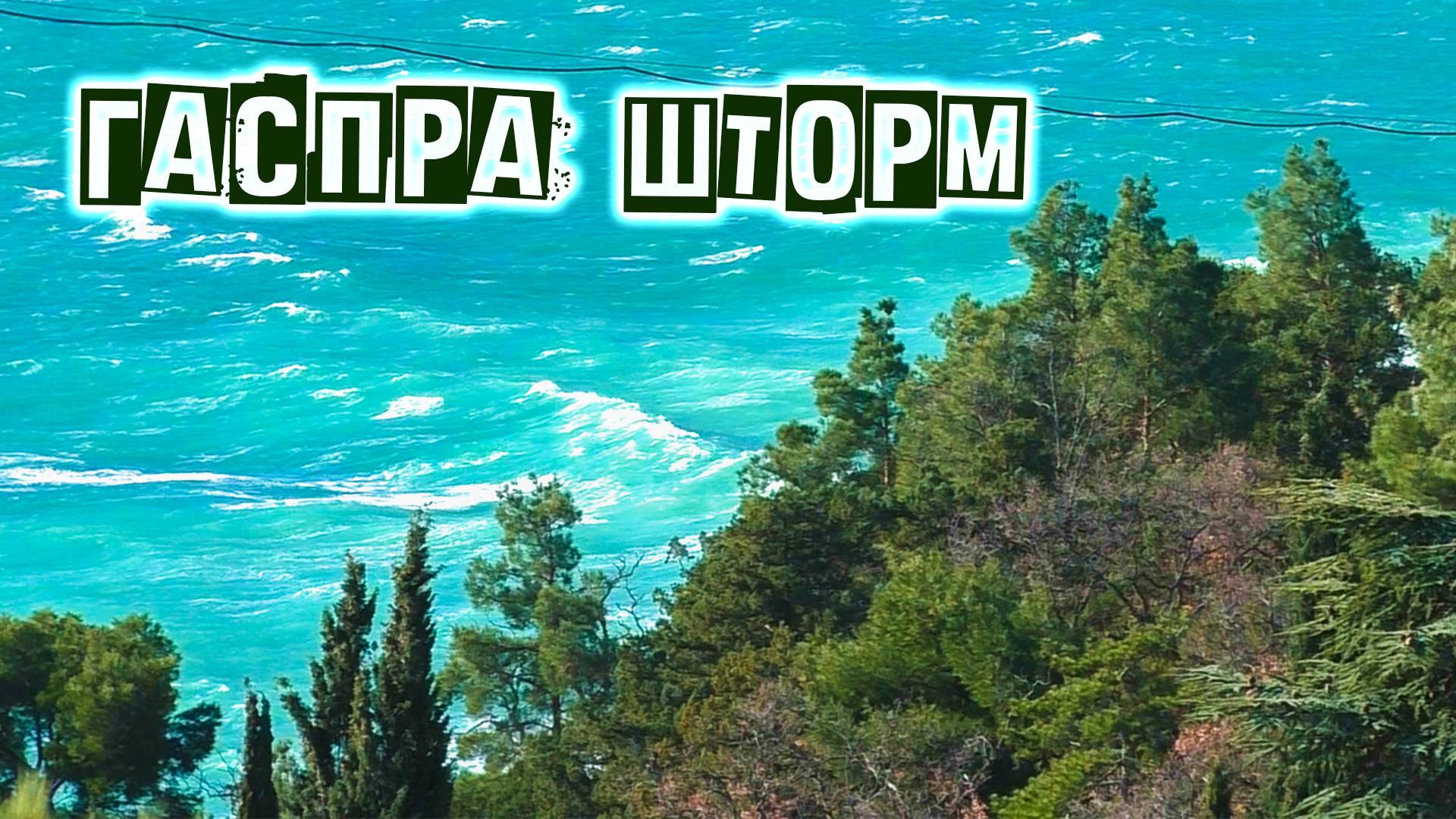 Не спрятаться от людей в Ялте. Остатки дикой природы в Гаспре. На море шторм. Крым Ялта Ялта сегодня