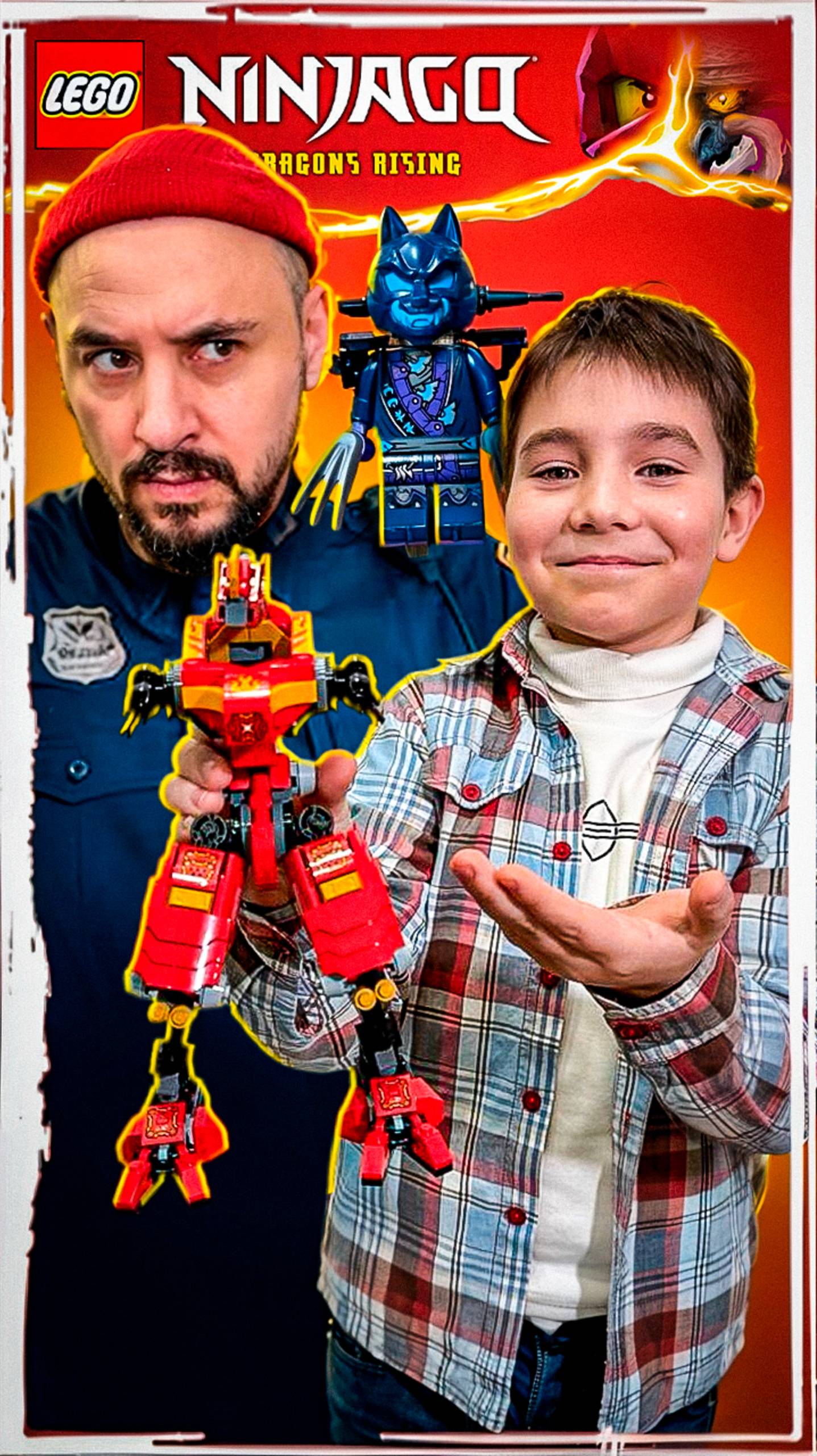 Зовите Полицию! Топ Роб и Коля против Воинов из Клана Волков! Лего Ниндзяго Climber Mech ч3