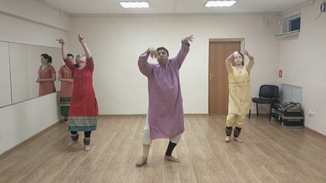 Паран | Диттам Диттам | Таал ДХАМАР | Урок катхака | ГУРУ АШВАНИ НИГАМ | ТАРАНГ Москва