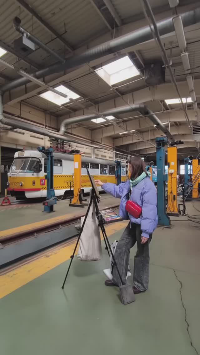 Как трамвайное депо стало арт-площадкой для проекта «Искусство в метро»