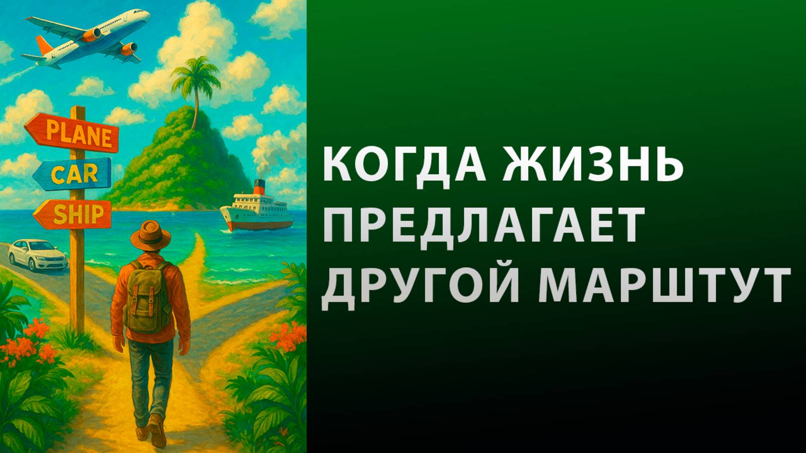 Ты застрял не из-за цели, а из-за пути. Как жёсткий план становится ловушкой