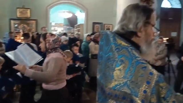 Фрагмент акафиста Иконе Божией Матери "Курская Коренная!