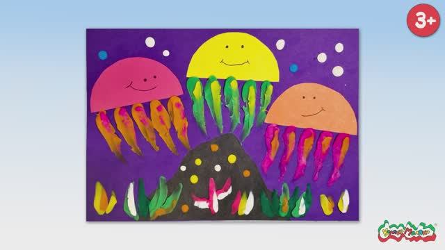 🌊 Волшебный мастер-класс: Медузы из пластилина! 🐚