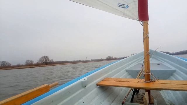 Закрытие сезона 2019.  Осенью под парусом на речке Самара