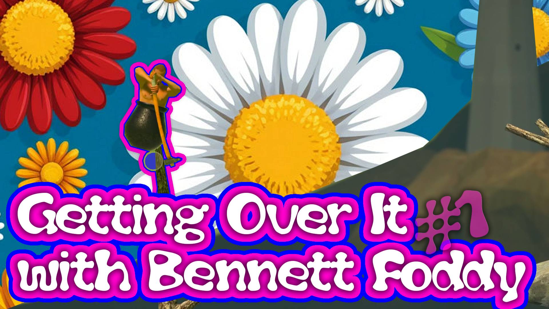 Getting Over It with Bennett Foddy 🎮 Отбитый приключенец 🎮 ОБЗОР