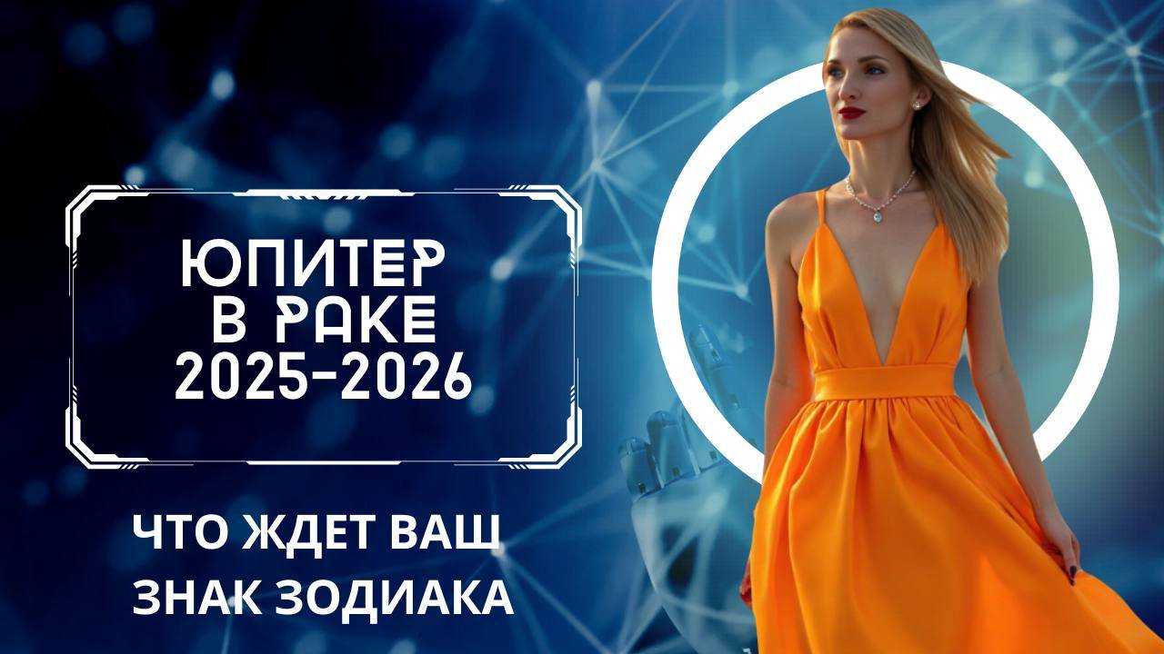 Юпитер в Раке 2025-2026 - прогноз для каждого знака зодиака.