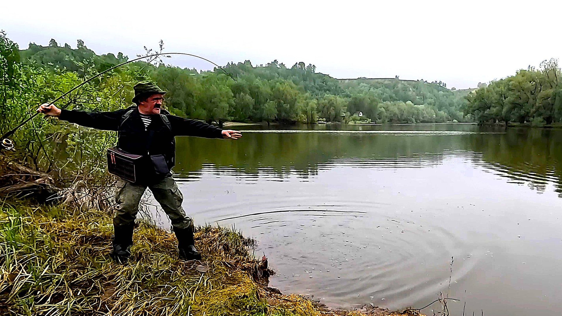 ЭТО БУДЕТ СЛАВНАЯ ОХОТА рыбалка на спаде воды хищник дуреет, спиннинги гнутся