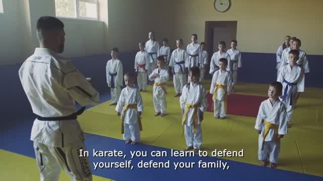 Karate combat fighter origins - Kamariddin Khasanov