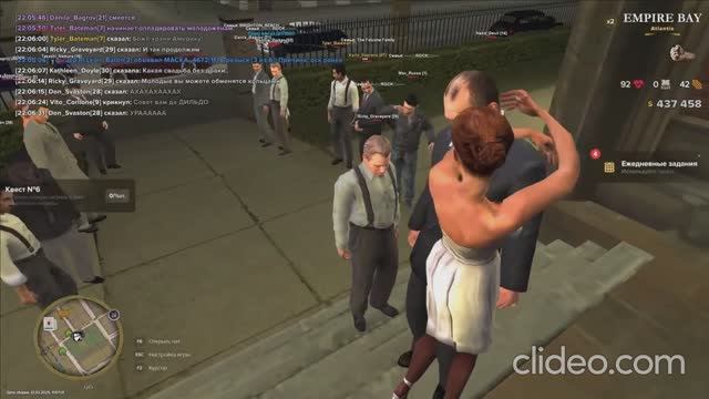 Прохождение Empire Bay Online #19 (Свадьба политика и проститутки)