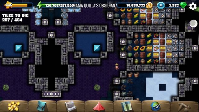 Обсидиановое Хранилище Мамы Куиллы - Mama Quilla's Obsidian Vault | Мама Куилла | Diggy's Adventure