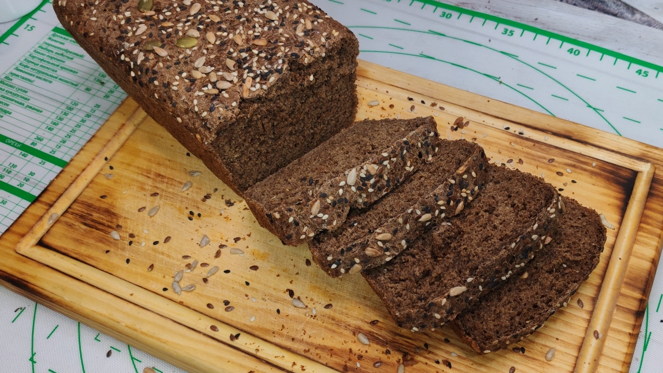 Ржаной хлеб с солодом.