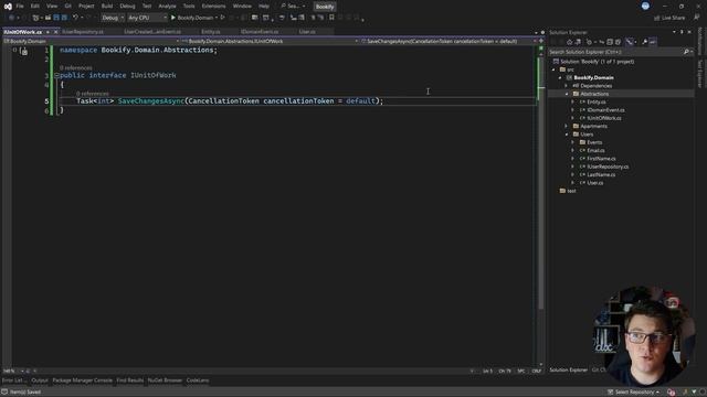 17.Adding Repositories and the Unit of Work to the domain