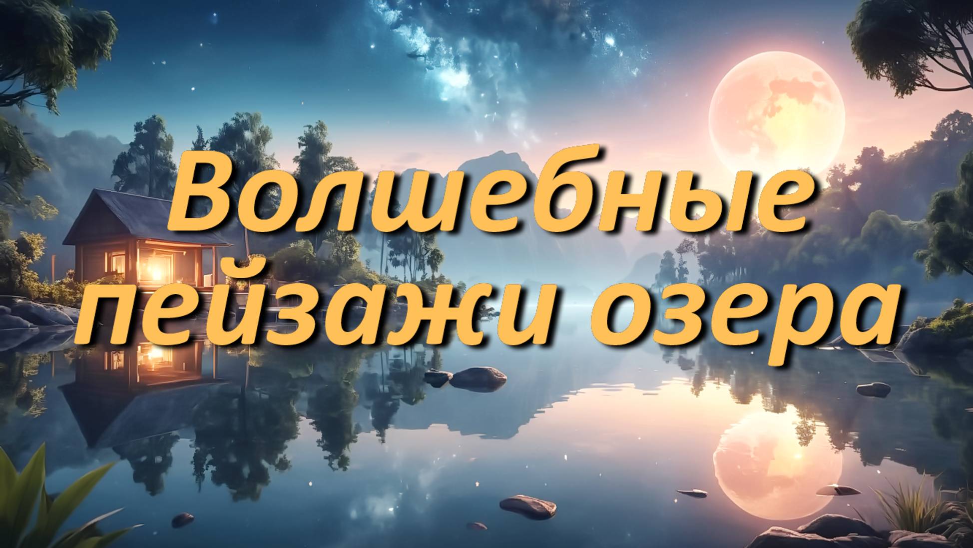 Умиротворяющий Инди-Поп + Волшебные Пейзажи Озера | Цифровая Музыка и AI. Визуалы для Релакса🌌🎶