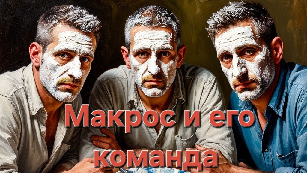 Макрон и его соратники (пародия в правильной озвучке от БредаНет)