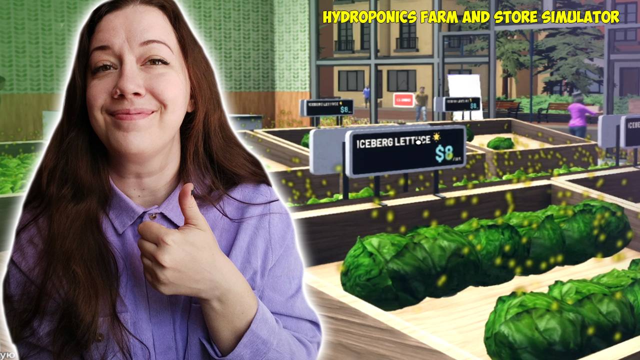САЛАТНЫЙ МАГНАТ! НАКОПИЛА ПЕРВЫЕ 10.000$  ► Hydroponics Farm and Store Simulator #4