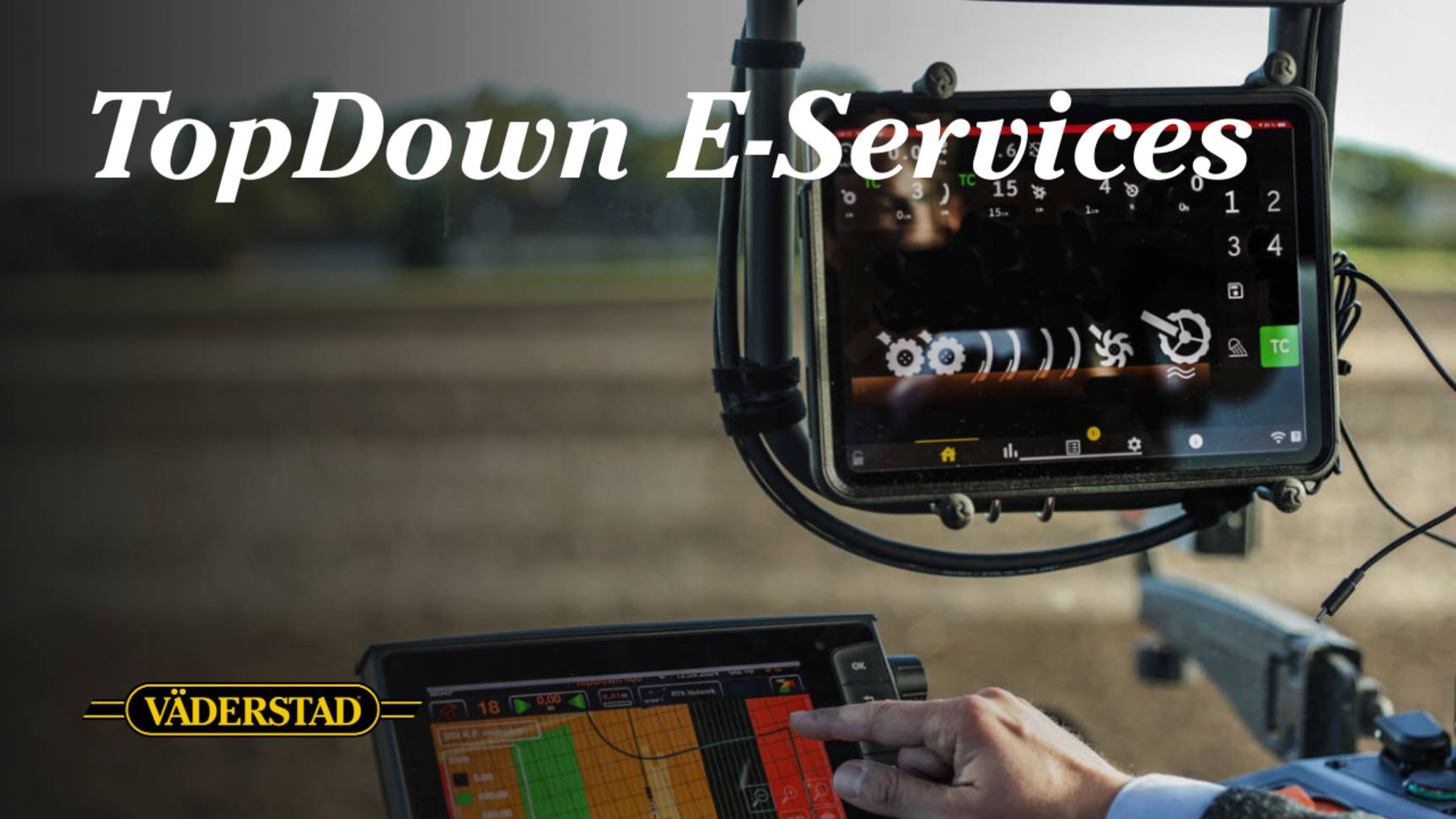 ISOBUS управление изменяемой нормой (VRC). Обработка почвы DDI  на TopDown 400-700 E-Services