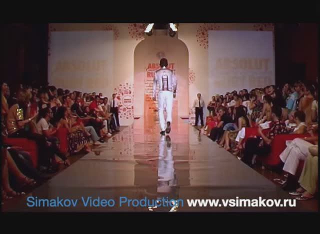 Видеоверсия показа модной одежды Vodka Absolut Fashion