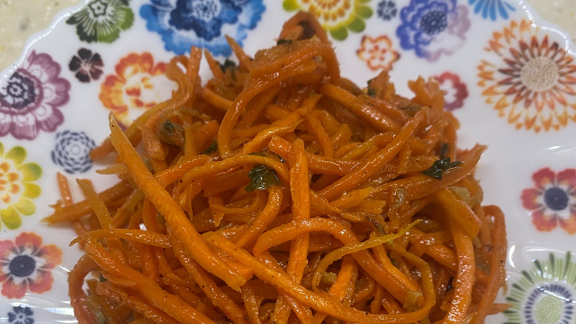 Морковка по-корейски