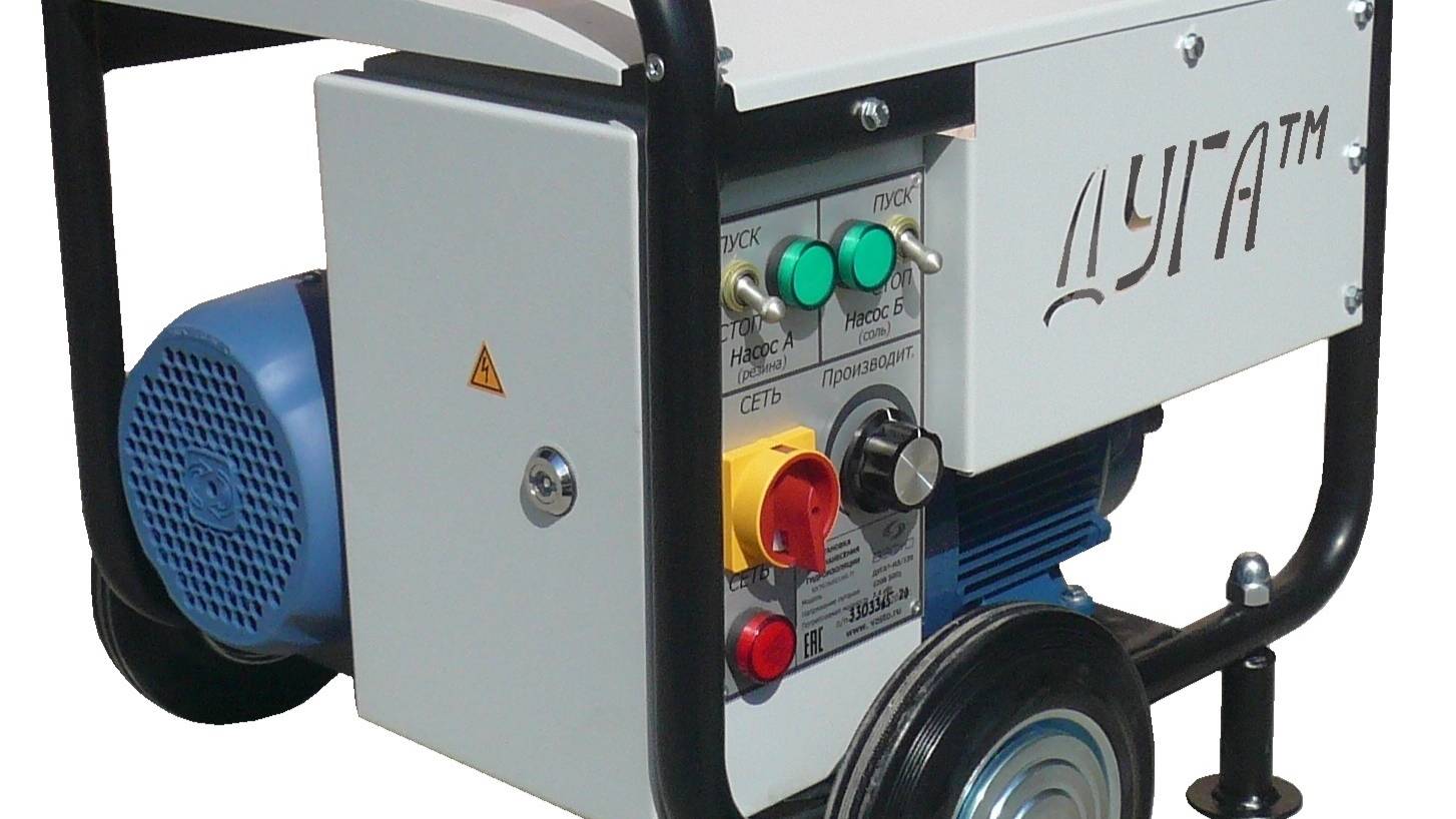 Оборудование для жидкой резины ДУГА® гидроизоляция кровли по стяжке