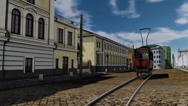 Виртуальная реконструкция Страстного монастыря, 1910 год