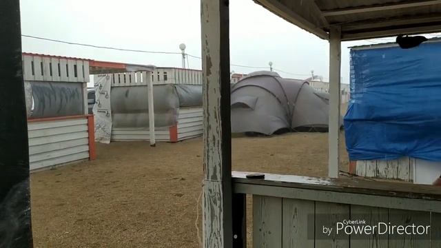 ⛱️Ливень на Должанке/ отдых в кемпинге "Южный берег"/ день 12