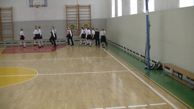 2 класс  "Смотр строя и песни"  2022г.  ЧОУ СОШ КРИСТАЛЛ г. Сызрань