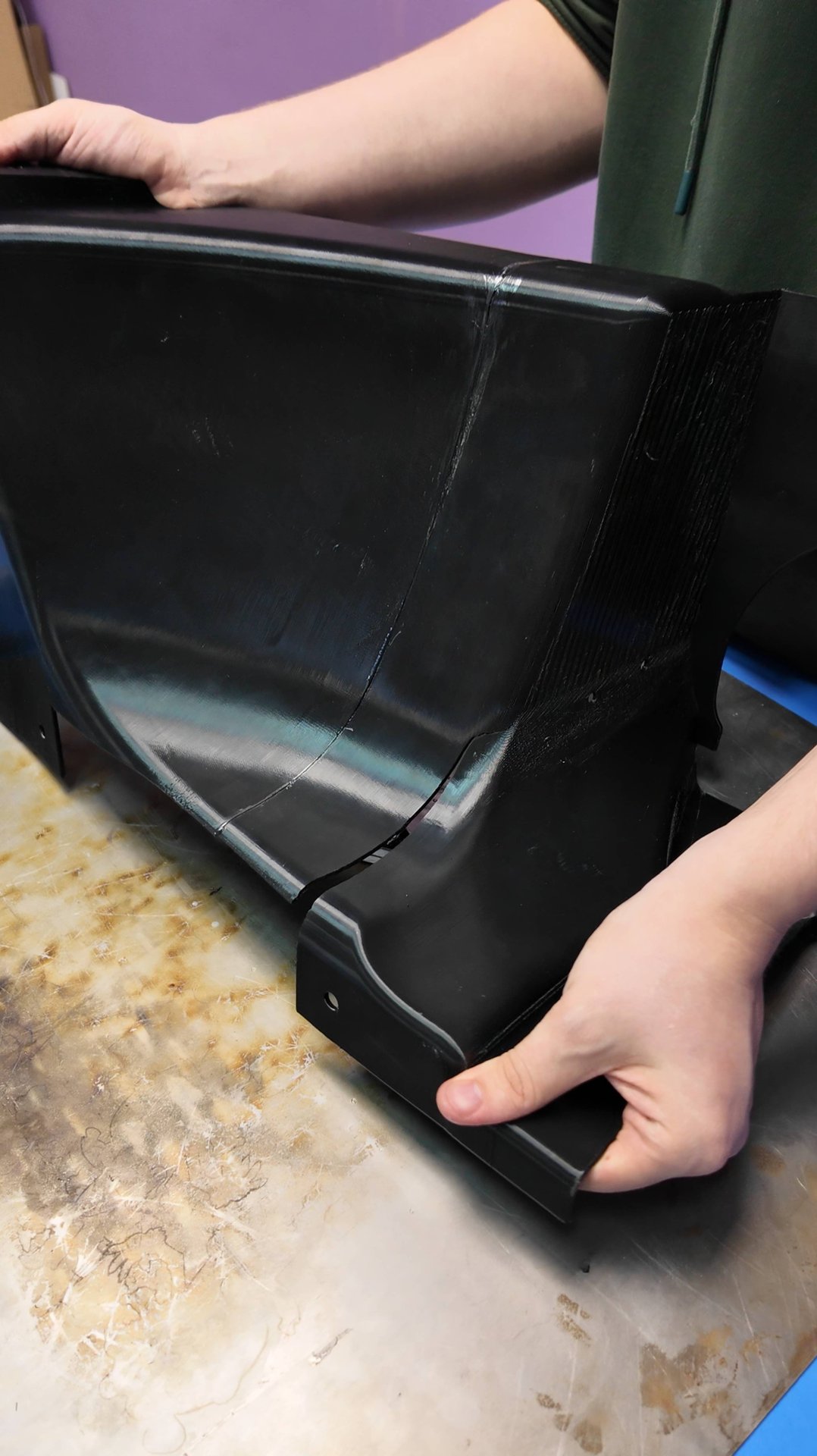 🤣КОСЯКИ 3Д ПЕЧАТНИКА | Выпуск №1 | Большое крыло автомобиля в мусорку | S026 #3d #3dprinting