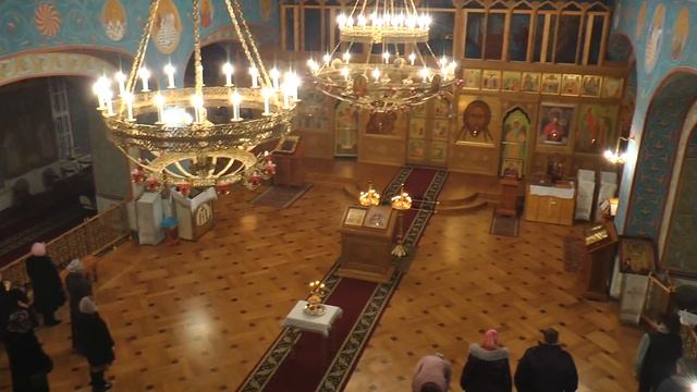 Вечерня новомучеников