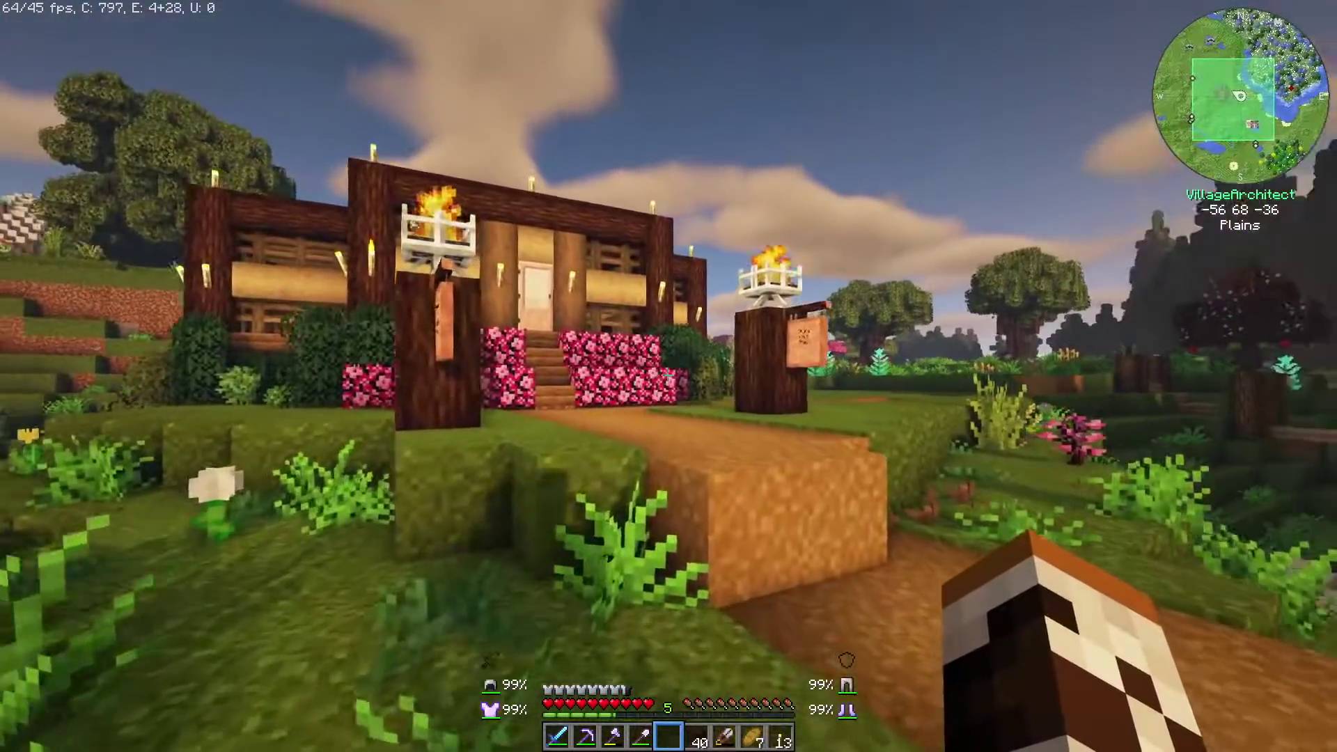 Прохождение Minecraft - Лонгплей по Майнкрафту - Эпизод 1 "Стартовый дом и шахта"! Без комментариев