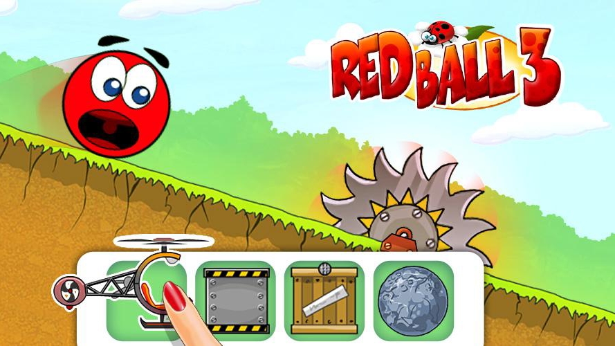 КРАСНЫЙ ШАР ГЕРОЙ. Серия 2. Мультик-игра про Красного Шарика