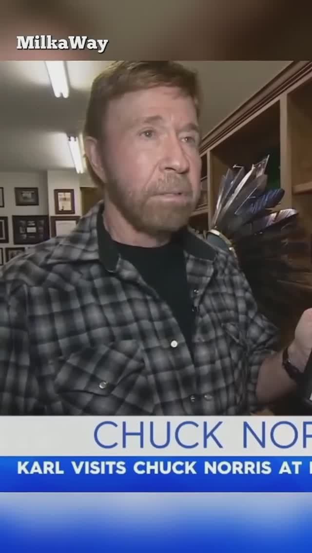 Чак Норрис (Карлос Рэй Норрис) - забавный случай с тигром (юмор)