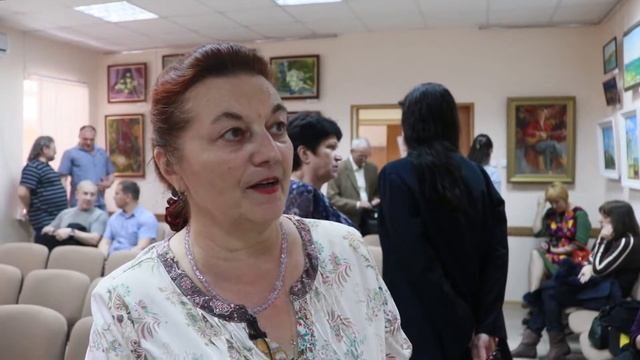 Два художника - Владимир Раздобаров и Вера Мазаева.