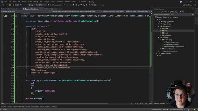 30.Implementing Queries with Dapper for blazing performance