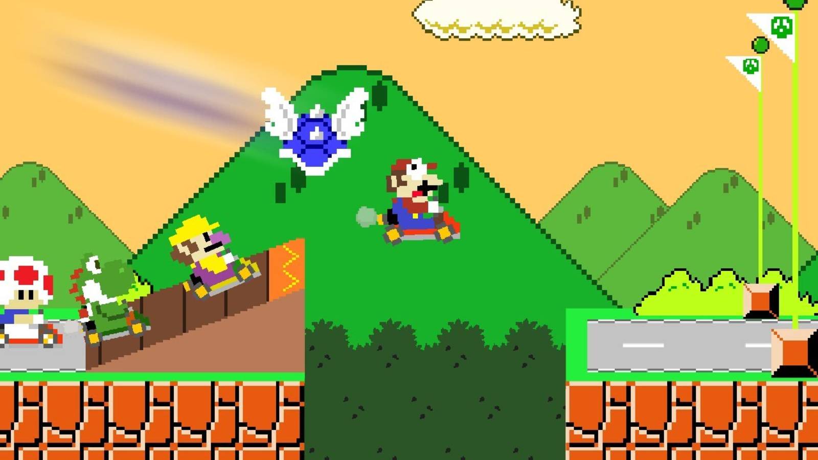 Повышение уровня: гонки на MarioKart