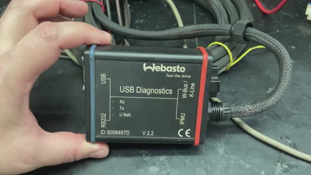 Тестер Webasto 9008487D. Его устройство и работа с блоками управления "по фирме"