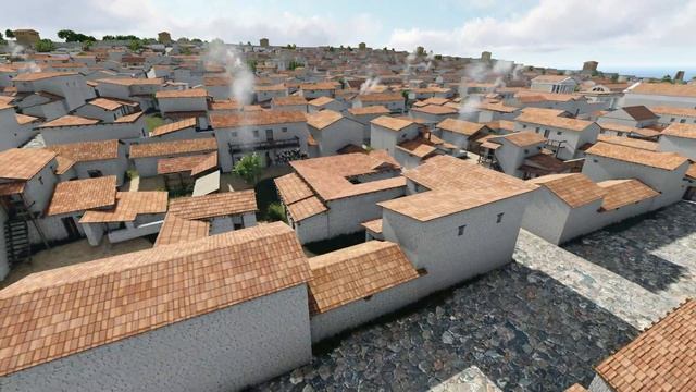 3D реконструкция Горгиппии (Анапы) в эпоху Рима