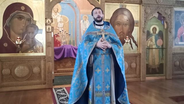 Благовещенье. Праздничная проповедь