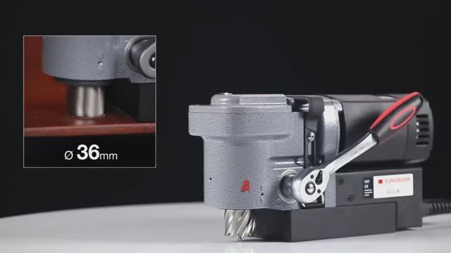 Низкопрофильный сверлильный станок на магнитном основании Euroboor ECO.36