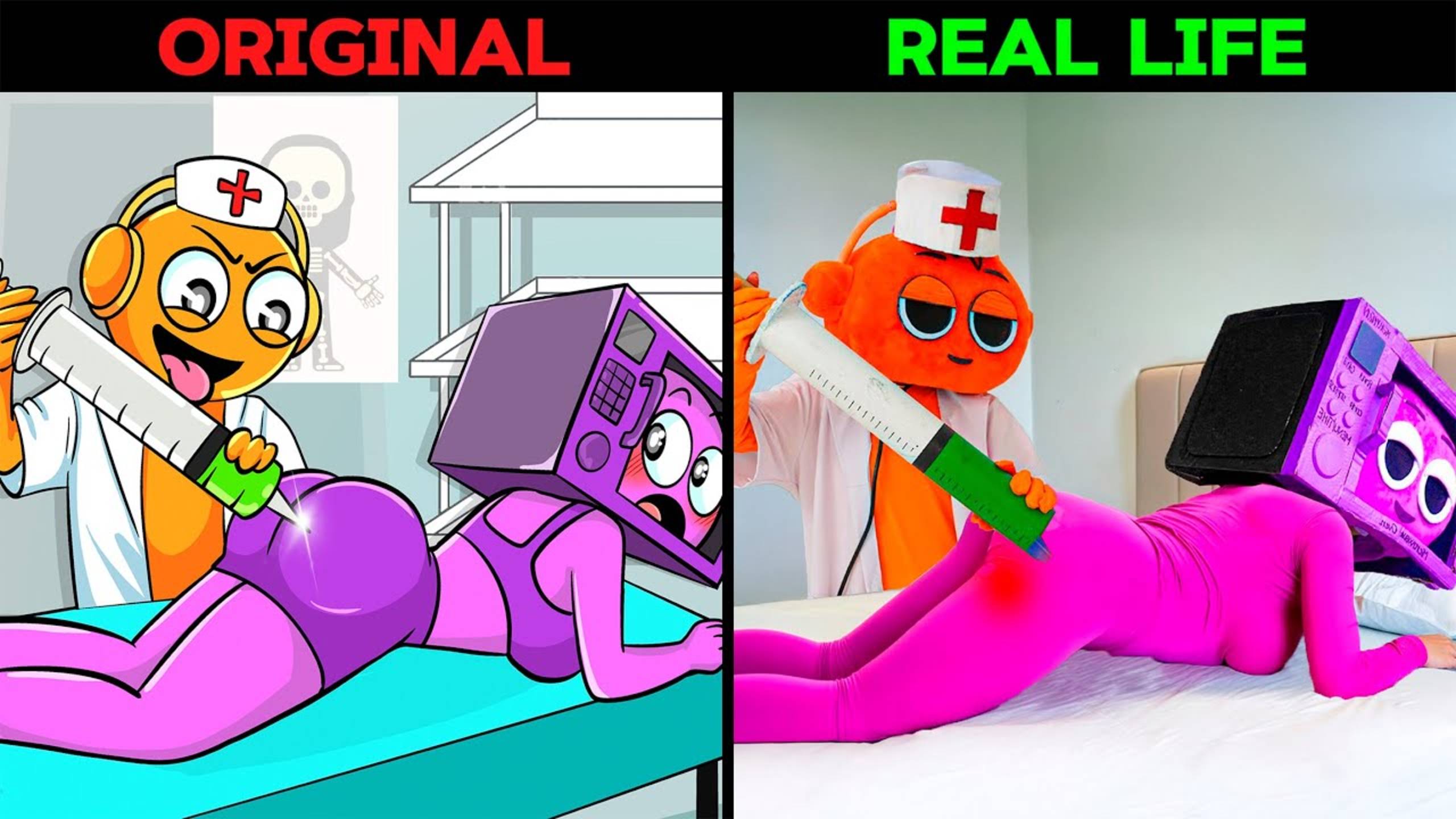 Sprunki|СПРУНКИ или СПРУНКЕ в Реальной Жизни