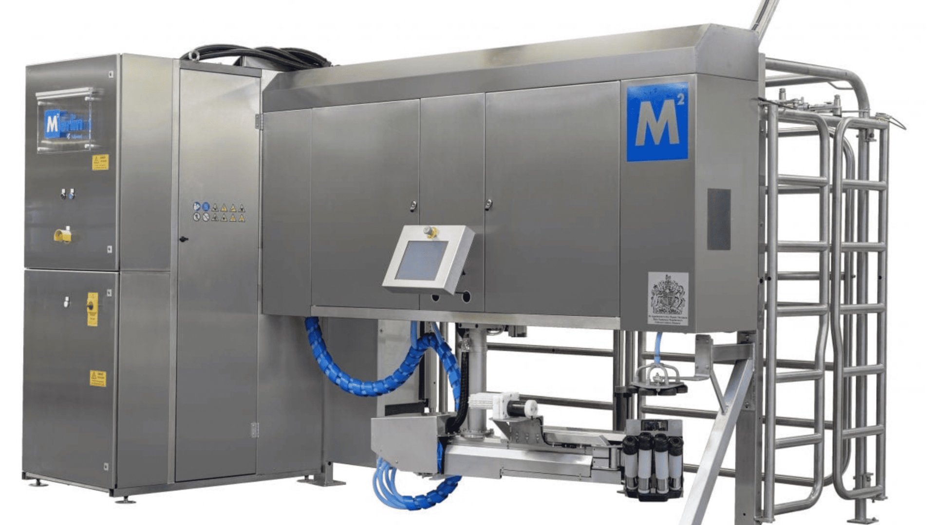 Доильные роботы M²erlin от Fullwood JOZ на ферме "Новленский" (Вологодская область)