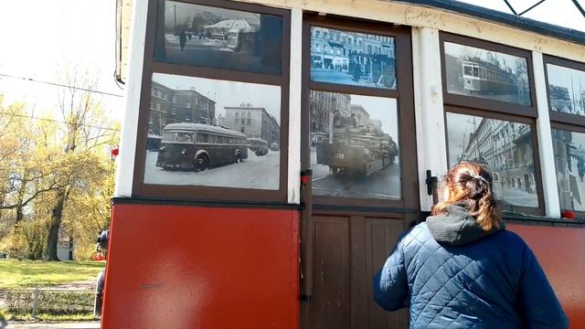 Памятник Блокадному трамваю. Санкт-Петербург