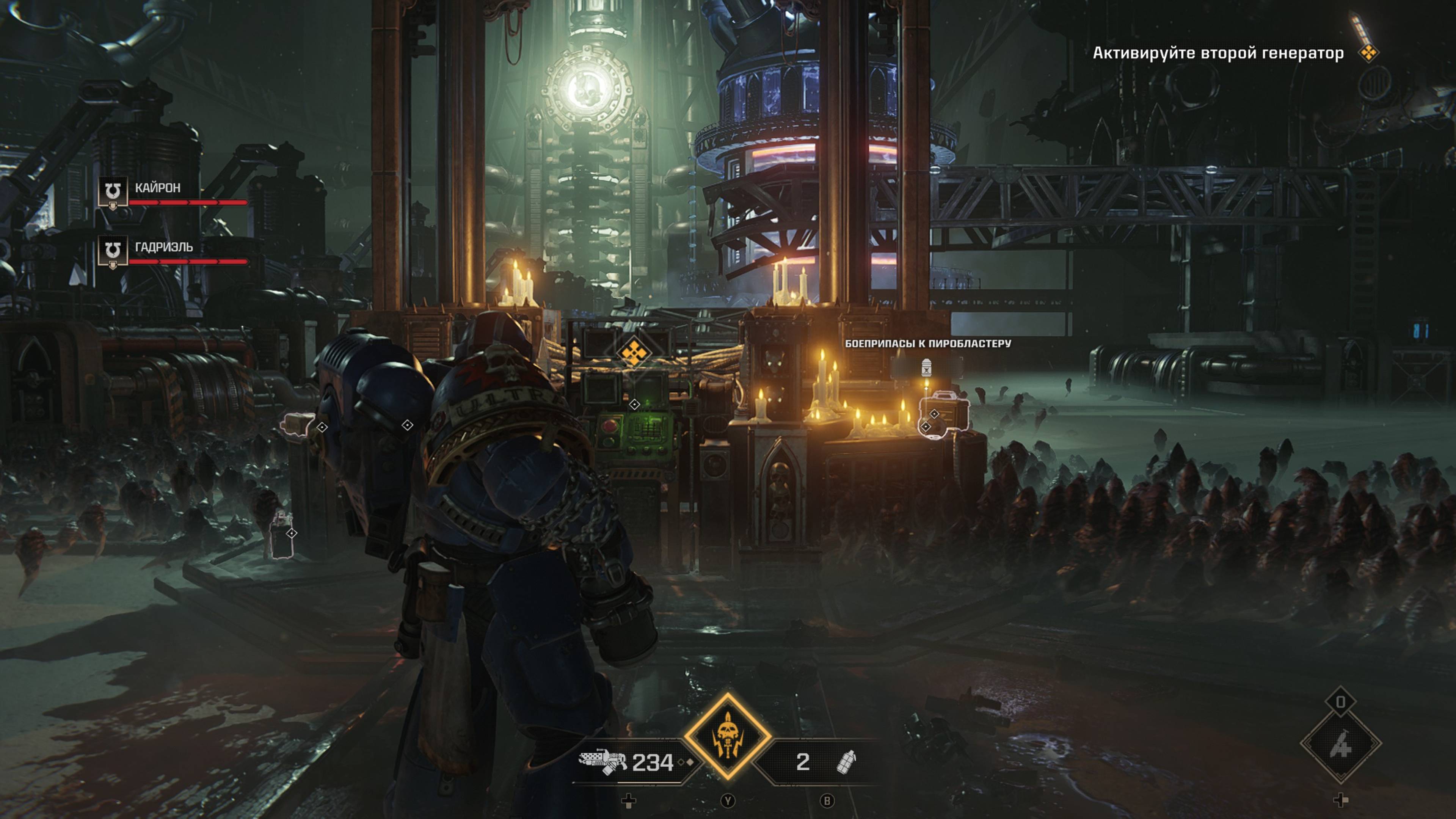 Warhammer 40,000: Space Marine 2.   БОЕВАЯ БАРЖА "НЕСОКРУШИМЫЙ".  МИССИЯ: УТРАТА.  КАДАКУ.