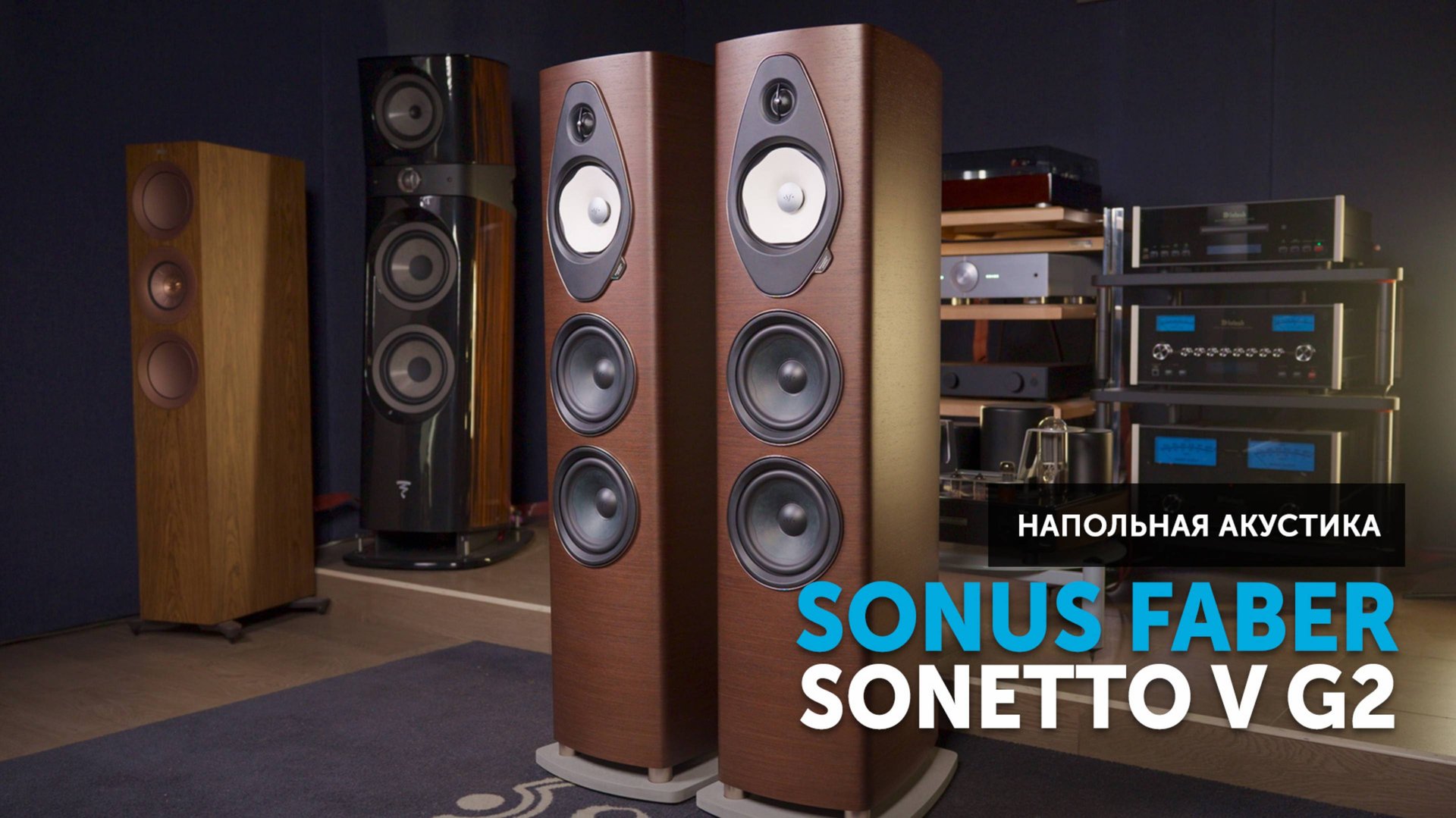 Sonus faber Sonetto V G2 — роскошь звука и дизайна