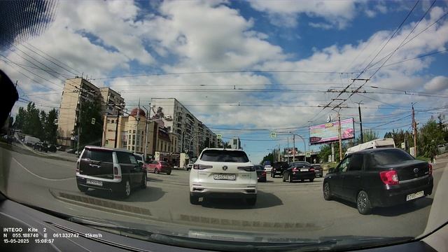 Попорот налево из левой в правую