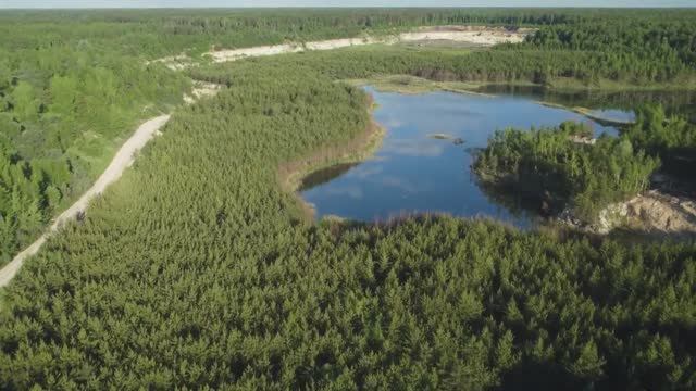 Полёт дрон DJI mini 2