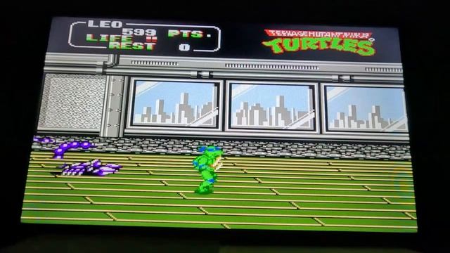 Второе дыхание Леонардо ~ #full ` TMNT2: The Arcade Game (NES)