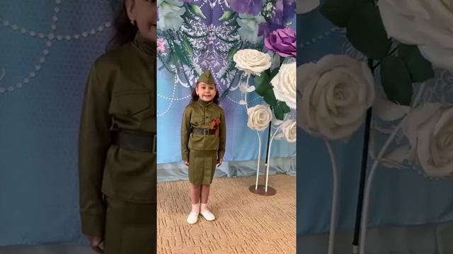 "Катюша", Исполняет: Саламатина Виктория, 4 года