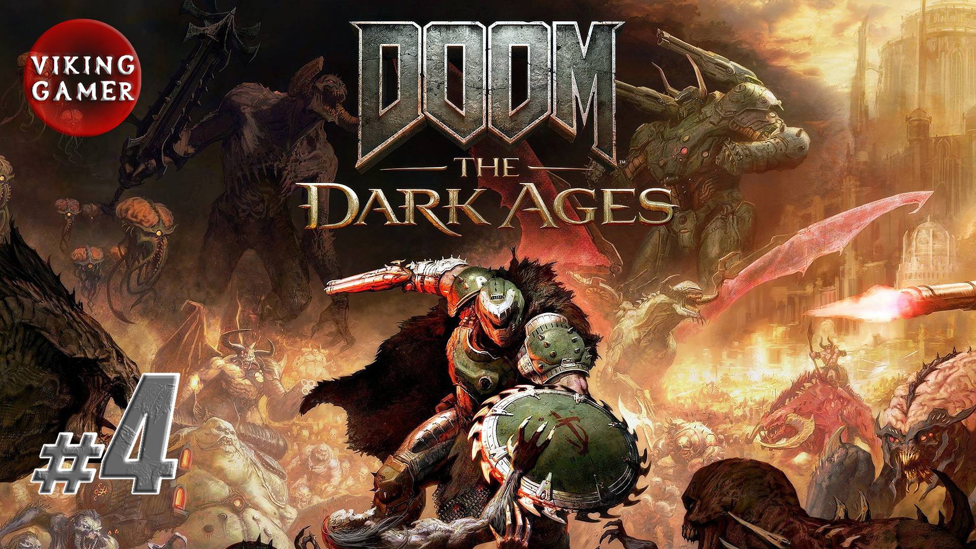 Doom: The Dark Ages. Прохождение гл. 4. Казарма стражей